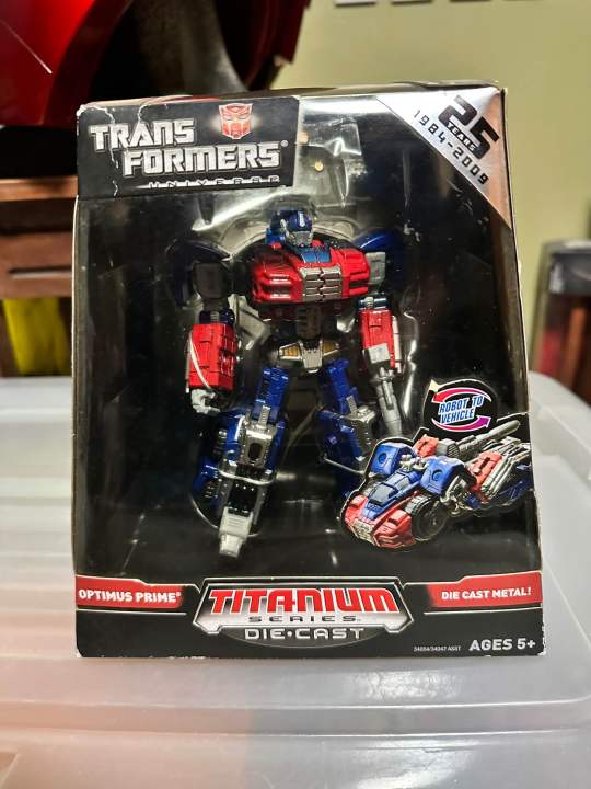 Transformers Universe Optimus Prime Titanium Series Die Cast New ...