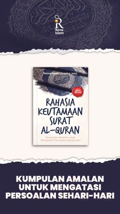 Buku Rahasia Keutamaan Surat Al-Quran SC - Muhammad Zaairul Haq (Rene ... Buku Rahasia Keutamaan Surat Al-Quran SC - Muhammad Zaairul Haq (Rene ...