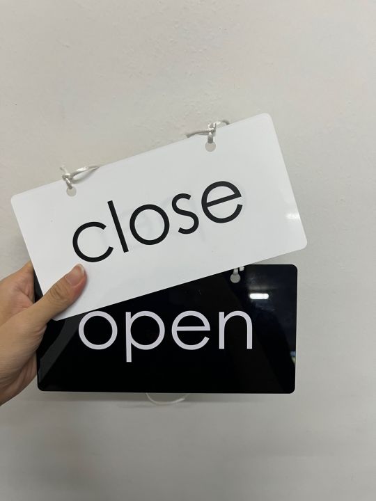 Open and Close Sign Board | Lazada
