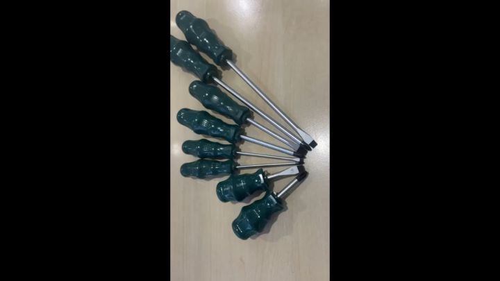 Obeng Set Obeng Magnet Min Dan Plus Tip Magnetik Chrome Vanadium ...