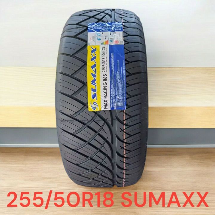 255/50R18 SUMAXX ยางรถยนต์ราคาถูก ยางใหม่ปี2025 ยางคุณภาพเกรด A ลายซิ่ง ...