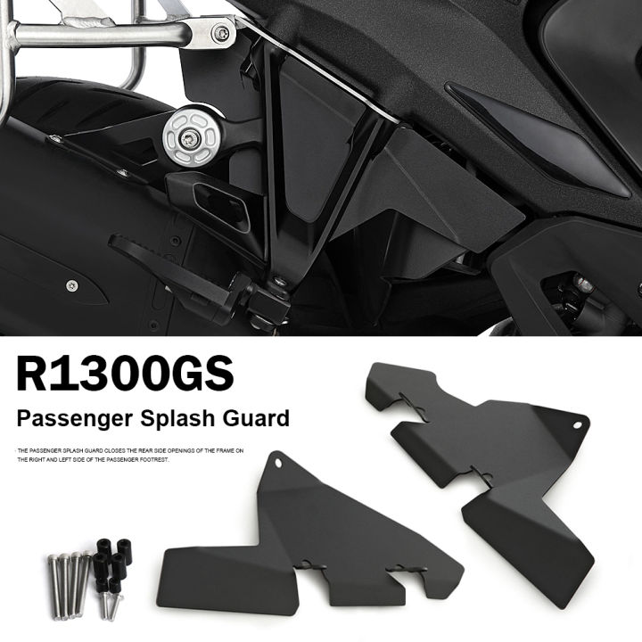 New R1300GS Rear Side Fender Mudguard Extension Passenger Splash Guard ...
