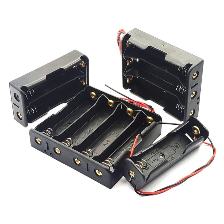 Battery Holder Parallel Connection Lithium Li-ion 18650 3.7V Battery ...