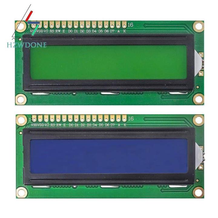 LCD1602 1602 module Blue green screen 16x2 Character LCD Display Module ... LCD1602 1602 module Blue green screen 16x2 Character LCD Display Module ...