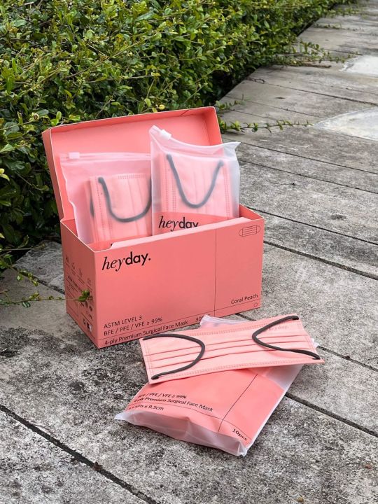 🌸Ready Stock🌸Heyday 4ply Premium Surgical Face Mask -Astm Level 3 ...