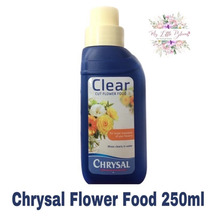 [SG Seller 🇸🇬] Chrysal Clear Fresh Cut Flower Food bottle 250ml ...