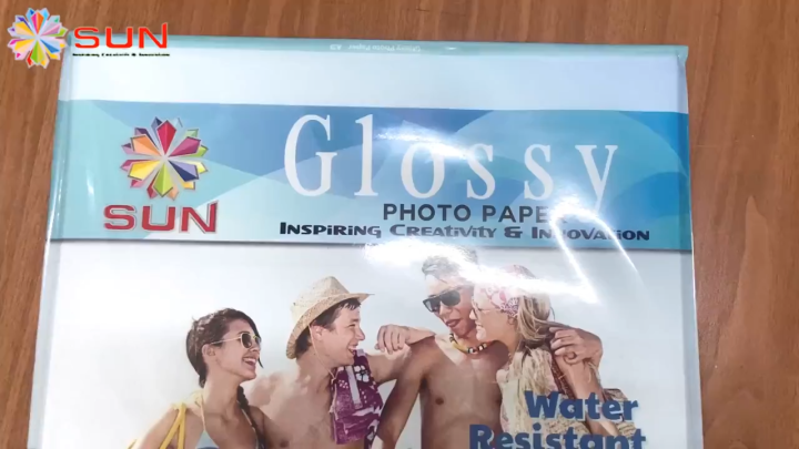Kertas Foto - SUN Glossy Photo Paper A3 Single Side 210, 240, 260 Gsm ...