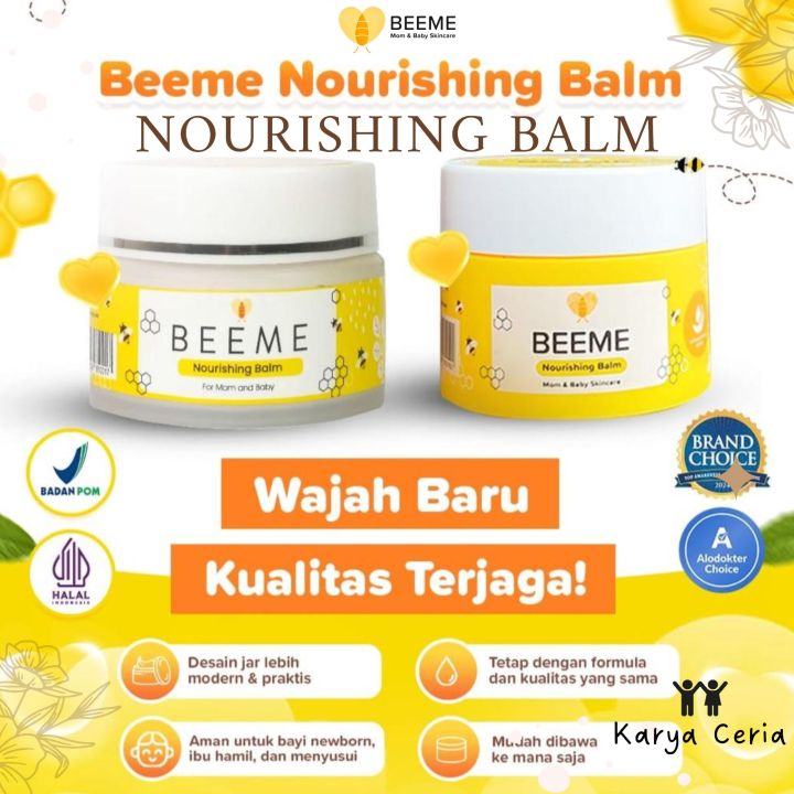 BUDIONO.ID Beeme Nourishing Balm Skin care Anak Cream Pelembab Mom and ...