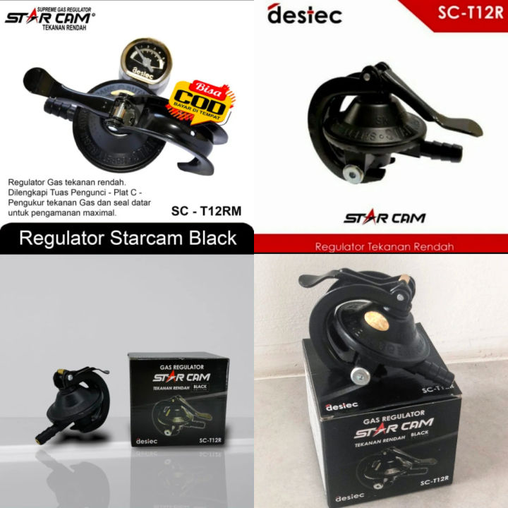 REGULATOR GAS STARCAM/ DESTEC METER DAN NON METER TEKANAN RENDAH ANTI ...