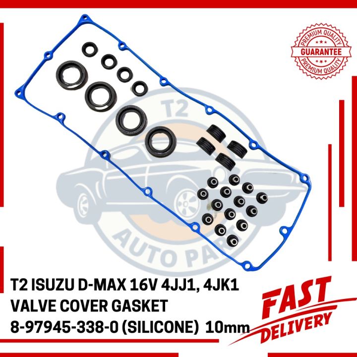 ISUZU D-MAX 16V 4JJ1 4JK1 VALVE COVER GASKET 8-97945-338-0 (SILICONE ...