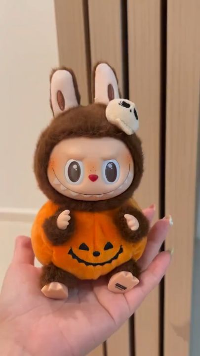 【Ready Stock】 Popmart Monster Carnival LABUBU Sitting Pumpkin Vinyl ...