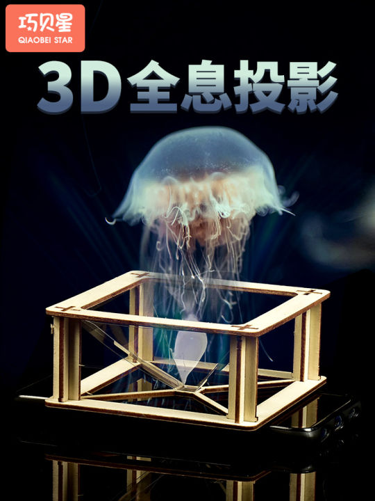 Scientific Small Handmade 3d Holographic Projector Primary School