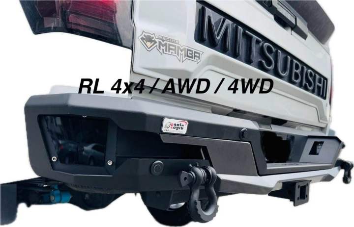 EAGLE 4x4 rear bull sport bumper bar hilux vigo revo rocco rogue ford ...