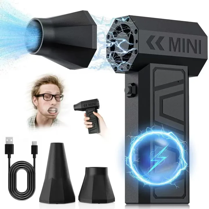 NEW Portable Handheld Violent Blowers 105000RPM Mini Turbo Jet Fan High ...