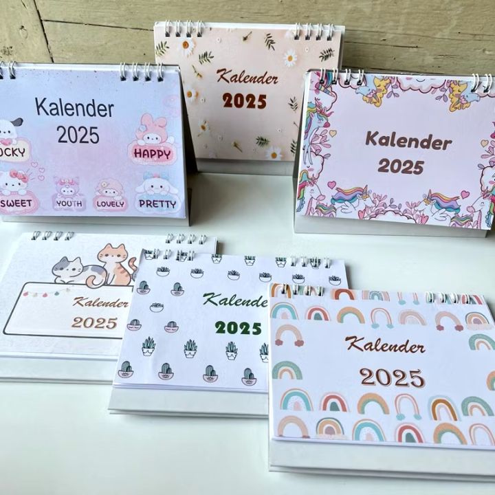 Kalender Duduk 2025 | Kalender Mini Duduk 2025 | Kalender Gantung 2025 ...