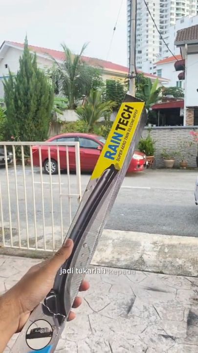 Taiwan Silicone Wiper PROTON SAGA VVT MC2 2016-2022 (22/17) RAIN-TECH ...
