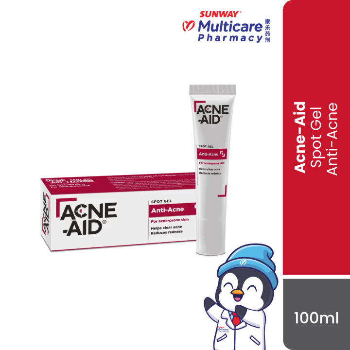 Acne-Aid Anti-Acne Spotgel 10G | Lazada