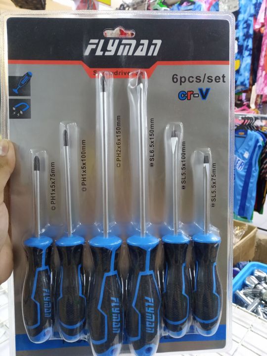 FLYMAN 8pcs Screwdriver with Precision Screw driver Set | Lazada PH