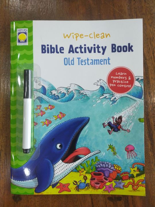 Wipe-Clean Bible Activity Book: Old Testament | Lazada PH