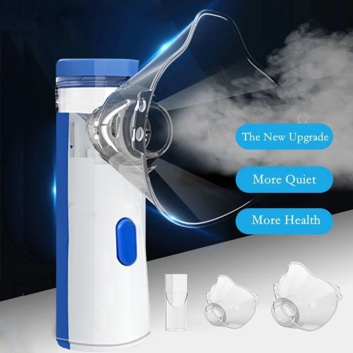 Mini Inhaler Nebulizer Aerosol Inalador Machine Medical Atomizer Inhalator Portable Mesh ...