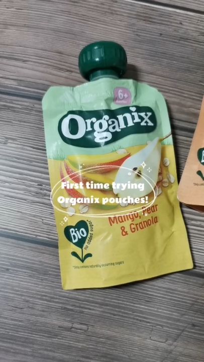 Organix Baby pouch Fruit Puree Pouches 2 x 100g | Lazada Singapore