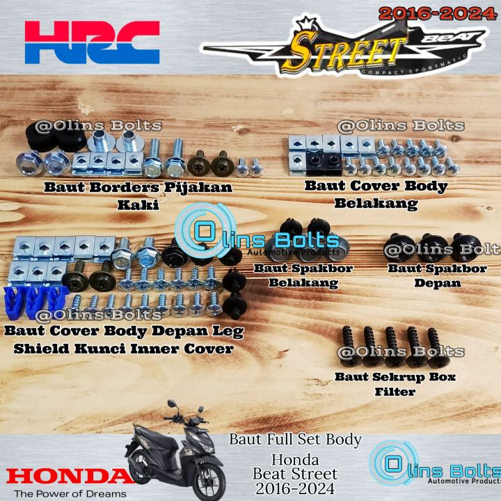 Baut Full Body Honda Beat Street 2019-2024 | Lazada Indonesia