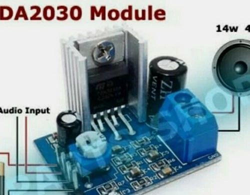 TDA2030A 14w Hi-Fi Audio Power Amplifier 12~36v TDA 2030 Module ...
