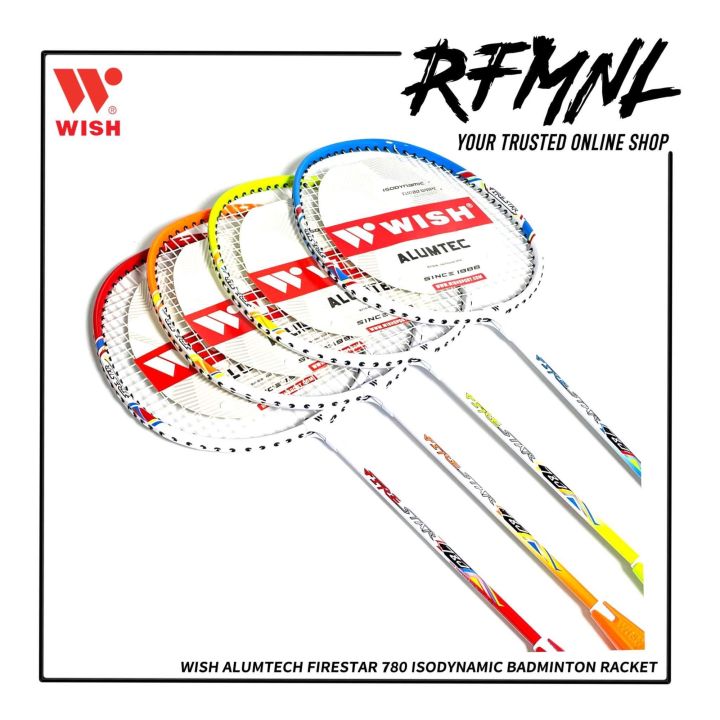 Wish Alumtec Firestar 780 Isodynamic Badminton Racket | Lazada PH