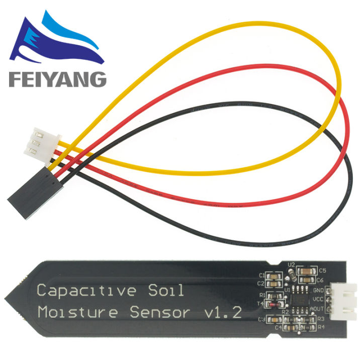 Capacitive soil moisture sensor module Corrosion Resistant wide voltage ...