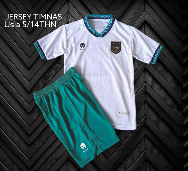 KAOS BOLA ANAK-ANAK BAJU BOLA OLAHRAGA JERSEY JUNIOR USIA 5 HINGGA 13 ...