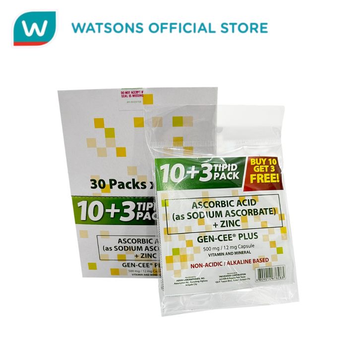 GENCEE Plus Capsule 10 + 3 Tipid Pack | Lazada PH