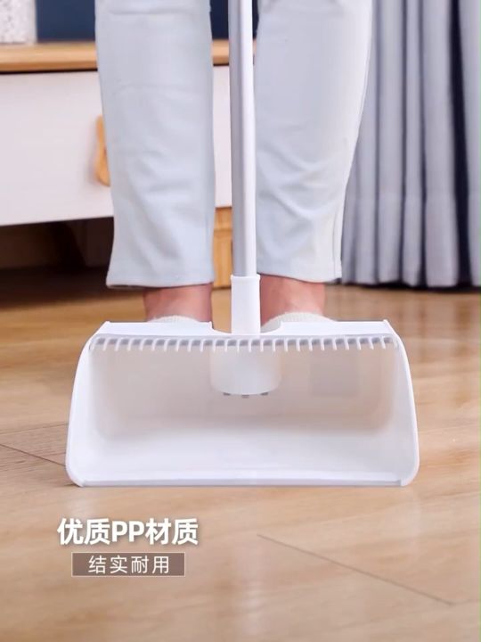 Joybos JD01 ชุดไม้กวาด ชุดไม้กวาดพร้อมที่โกยผง หัวดูดแม่เหล็กสิทธิบัตรเฉพาะ พับได้ หัวไม้กวาด ...