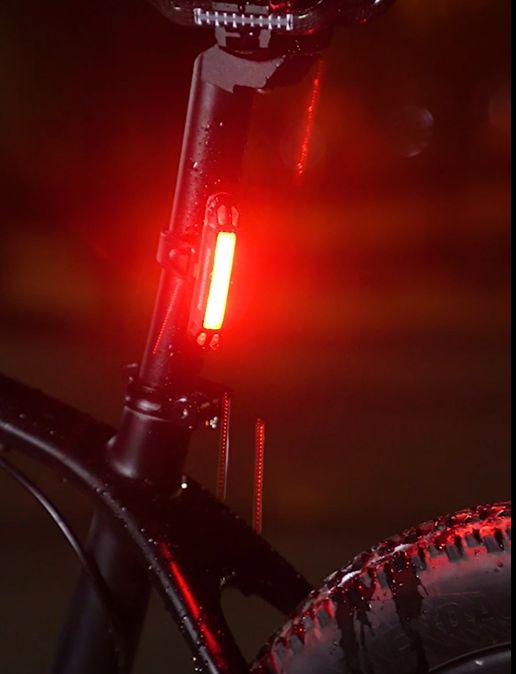 ROCKBROS Bicycle Taillight LED USB Rechargeable Cycling Rear Light ...