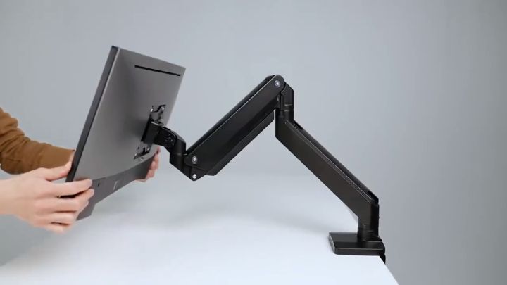 Monitor mount Stand 17"-32" Single Arm Monitor Desk Mount Stand 2022 ...