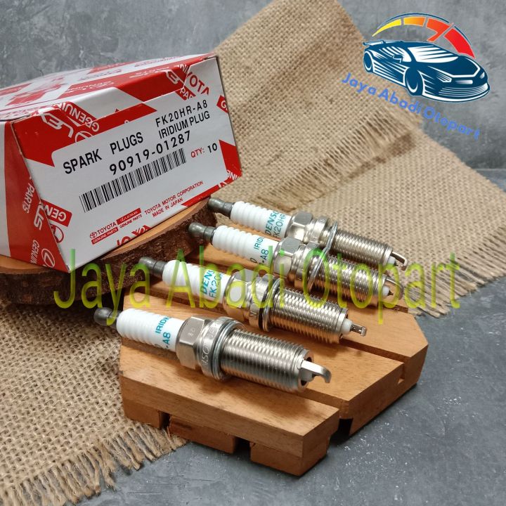 Busi Iridium Innova Reborn Fortuner VRZ Hilux Revo FK20HR-A8 1set Asli ...