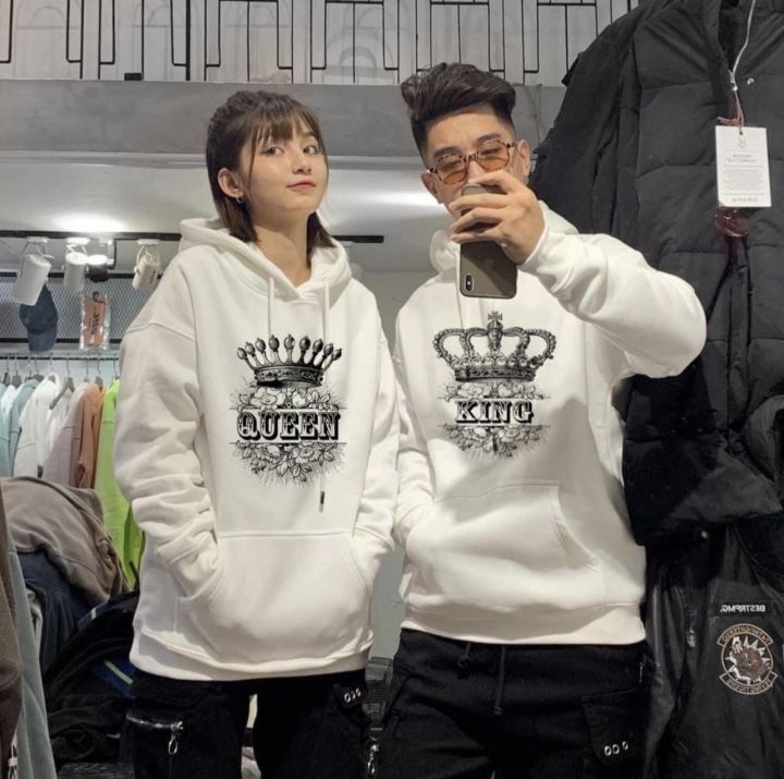 King and queen crown COUPLE JACKET | Lazada PH