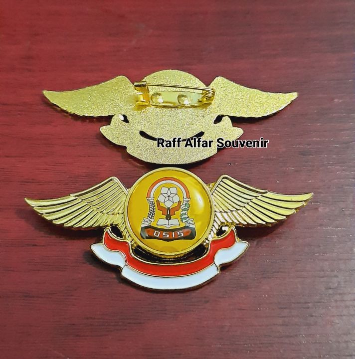 PIN OSIS MODEL WING - PIN OSIS SMP | Lazada Indonesia
