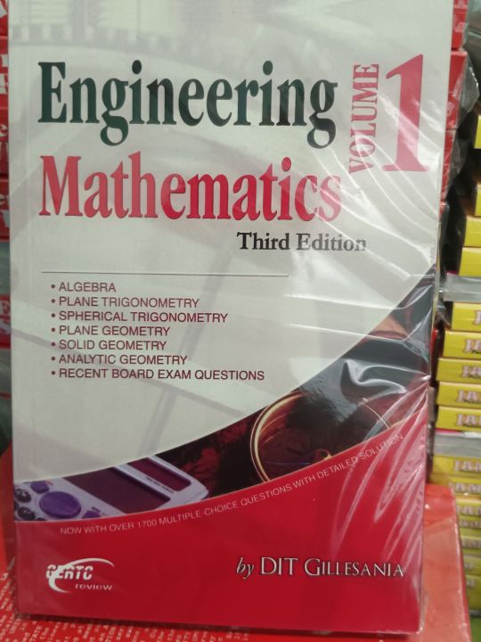 Engineering Mathematics vol.1 third edition (GILLESANIA) | Lazada PH