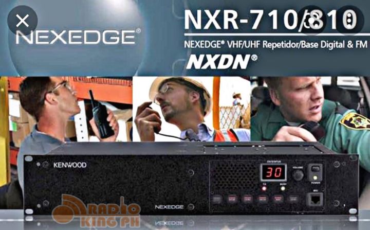 KENWOOD NXR710/NXR810 NEXEDGE Digital Conventional/Analogue Repeater ...