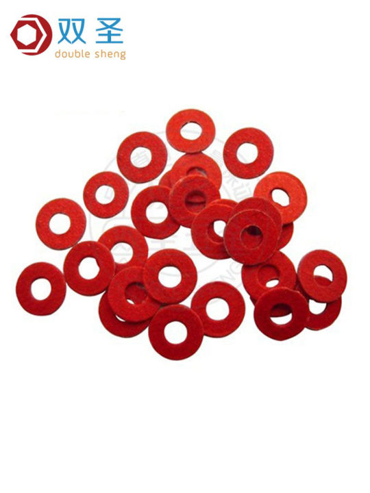 Natural Fiber Insulation Pad Circle Red Steel Paper Insulation Material ...