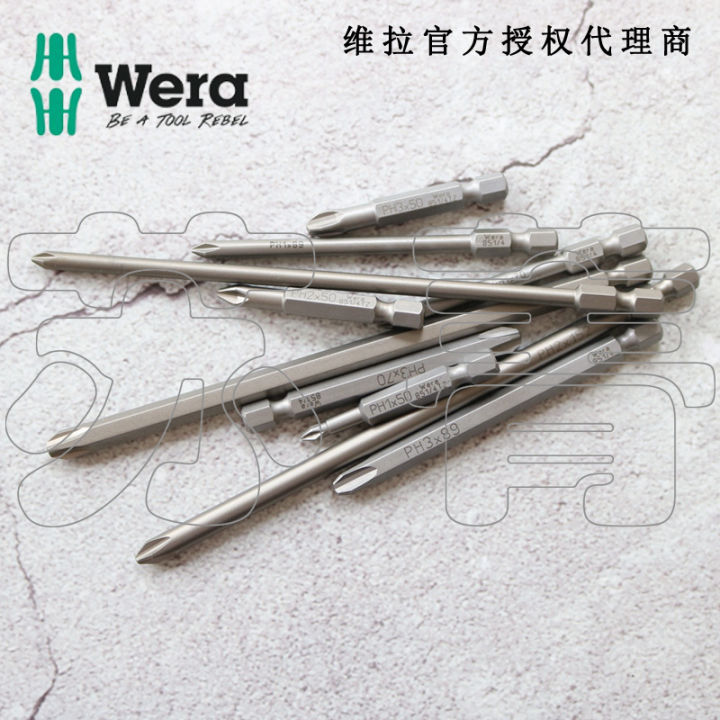 German Wera Vera 851/4tz 851/4Z Cross Screwdriver Head Full Length ...