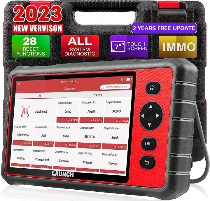 LAUNCH X431 Original CRP909C OBD2 Scanner Full System Car Diagnostic ...