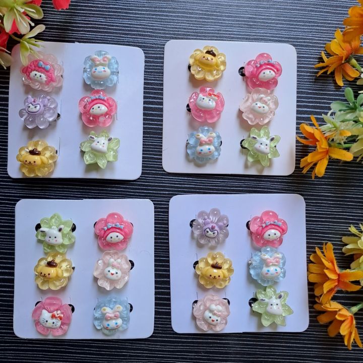 1set bros kaca motif sanrio // bros cantik lucu //bros hijab | Lazada ...