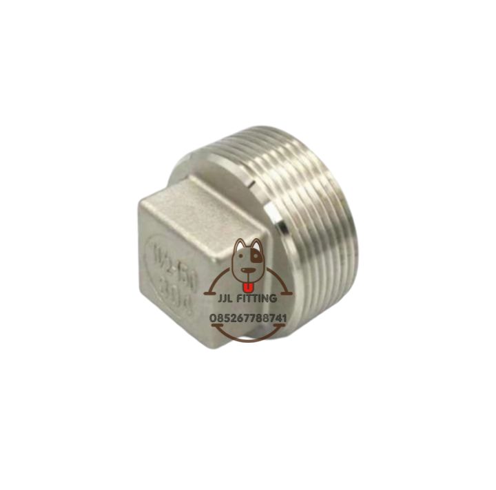 PLUG STAINLESS SS304 2 1/2" S/D 4" (INCH) | Lazada Indonesia