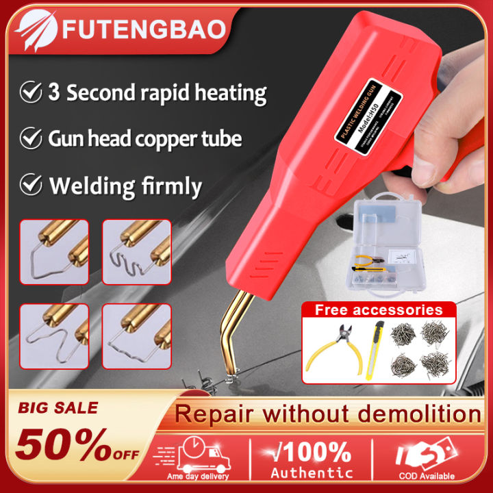 【Quick delivery】Handheld Plastic Welder Hot Stapler Plastic Welding ...