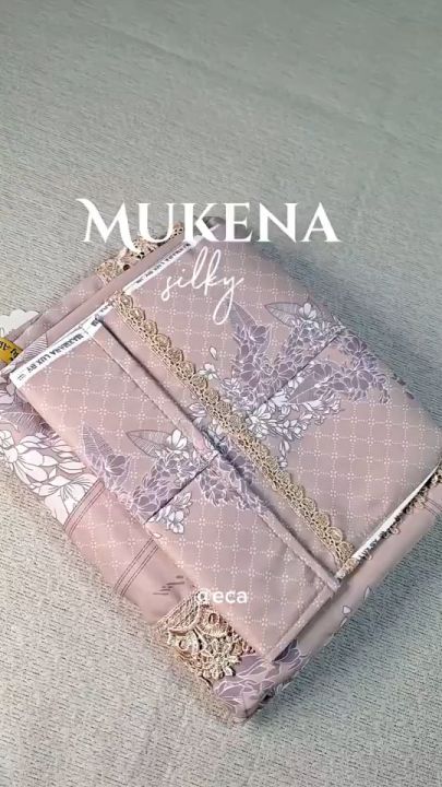 Mukena Dewasa Maxmara Luxury Silk Lasercut Renda Bordir Mewah Alana ...