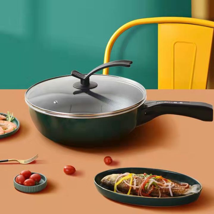 Multi-Functional Electric Wok Home Use Stir-Fry Pot Integrated Electric ...