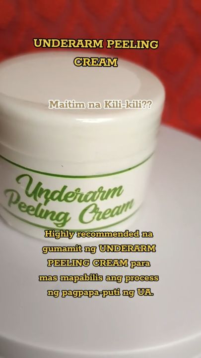[ UNDERARM PEELING CREAM ] Greenika Underarm Peeling Cream with Aloe ...