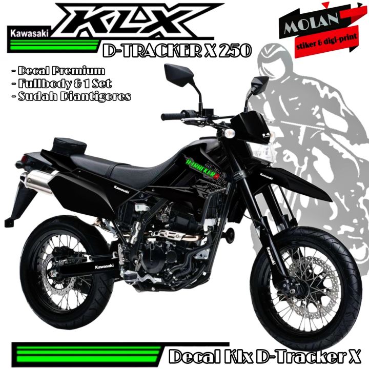 Decal Sticker Striping Variasi Fullbody KLX D-TRACKER X 250 - Decal ...