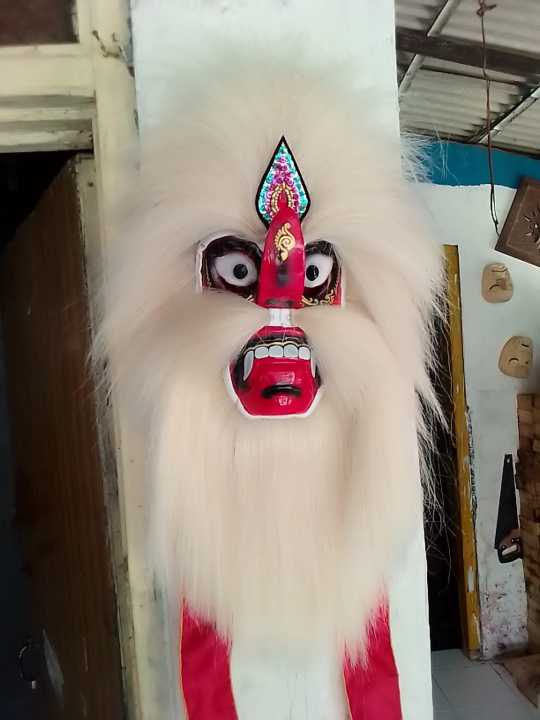 topeng ganong/ganongan/topeng bujang ganong | Lazada Indonesia
